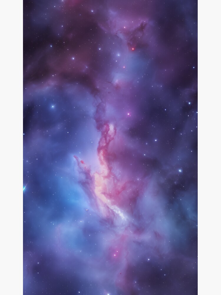 "Galaxy Nebula " Sticker for Sale by SpaceRipple | Redbubble
