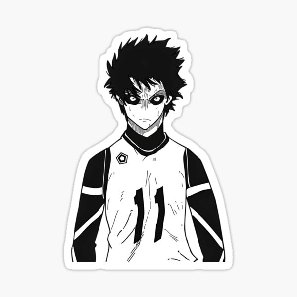 "Isagi yoichi" Sticker for Sale by BATIF-X7 | Redbubble