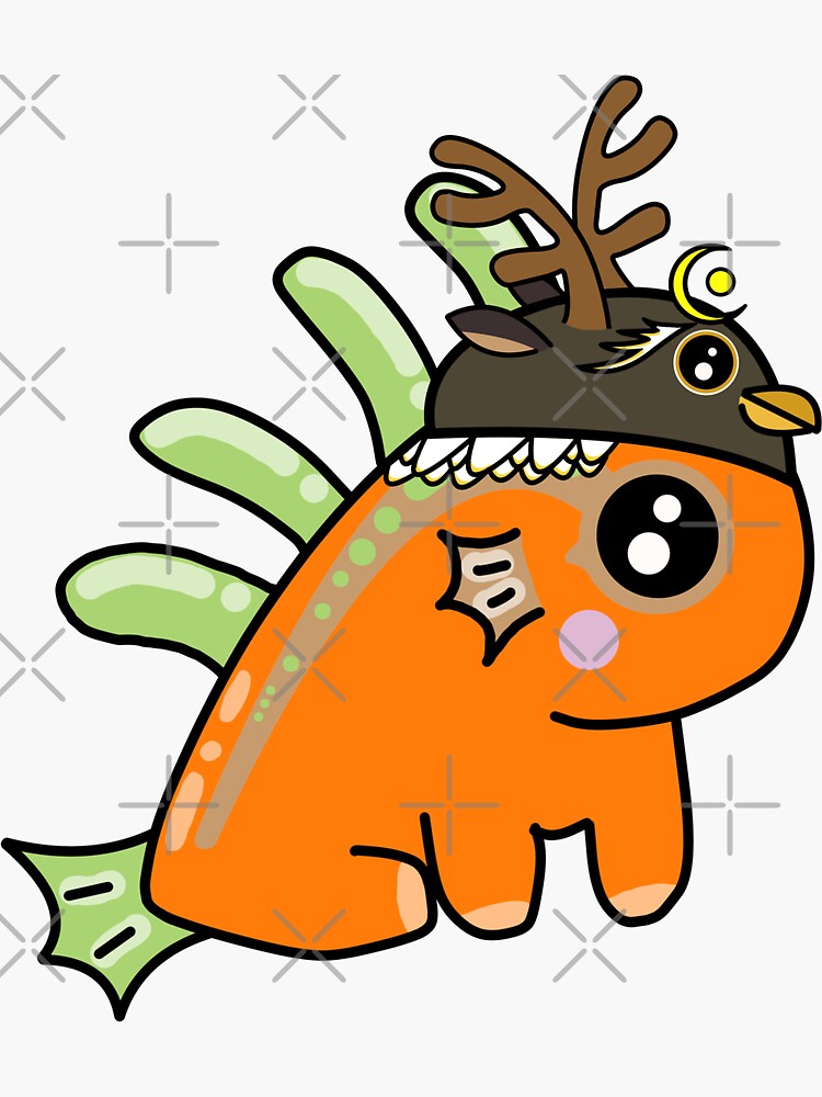 "Murloc Moonkin Druid Baby Murloc" Sticker for Sale by SuuZke | Redbubble