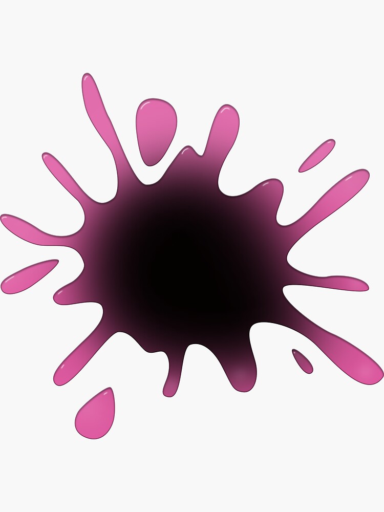 "Callie Ink Splat" Sticker for Sale by galaxydaydreams | Redbubble