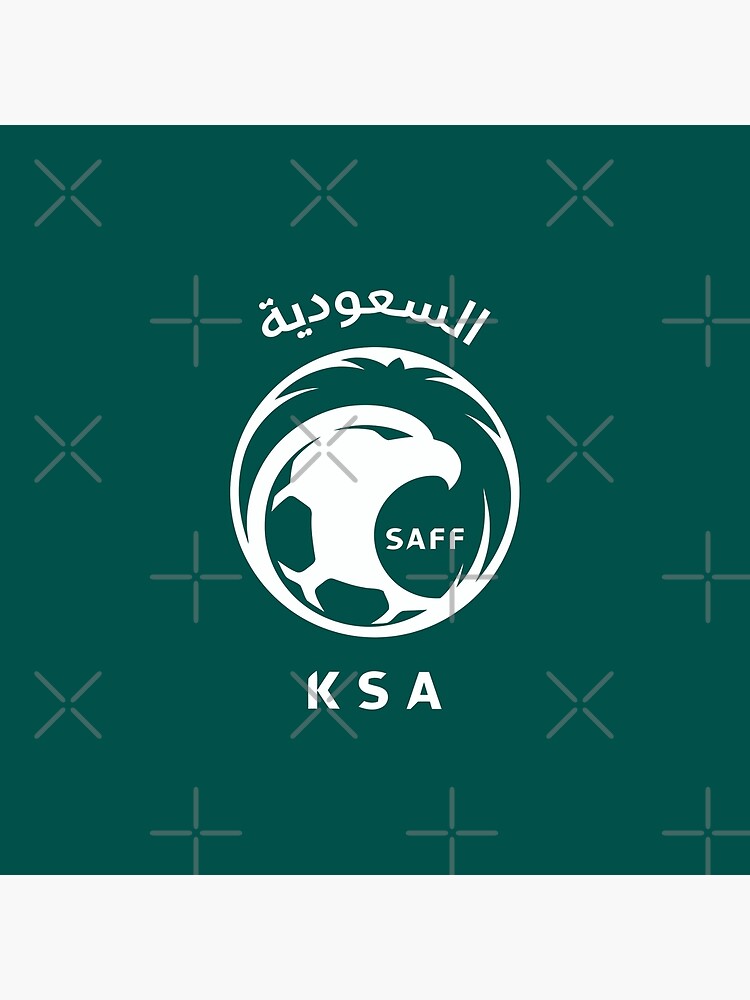 "KSA (Kingdom of Saudi Arabia) Football Team Official " Poster for Sale ...