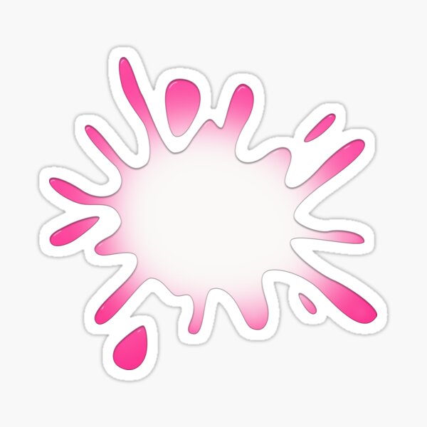"Pearl Ink Splat" Sticker for Sale by galaxydaydreams | Redbubble