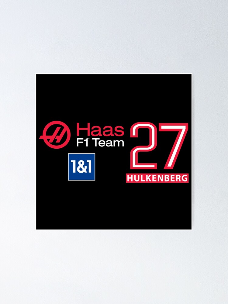 "Haas F1 2023 Nico Hulkenberg" Poster for Sale by larsmeijer11 | Redbubble