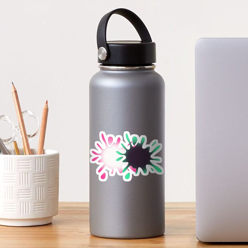 "Off the Hook Ink Splats" Sticker for Sale by galaxydaydreams | Redbubble