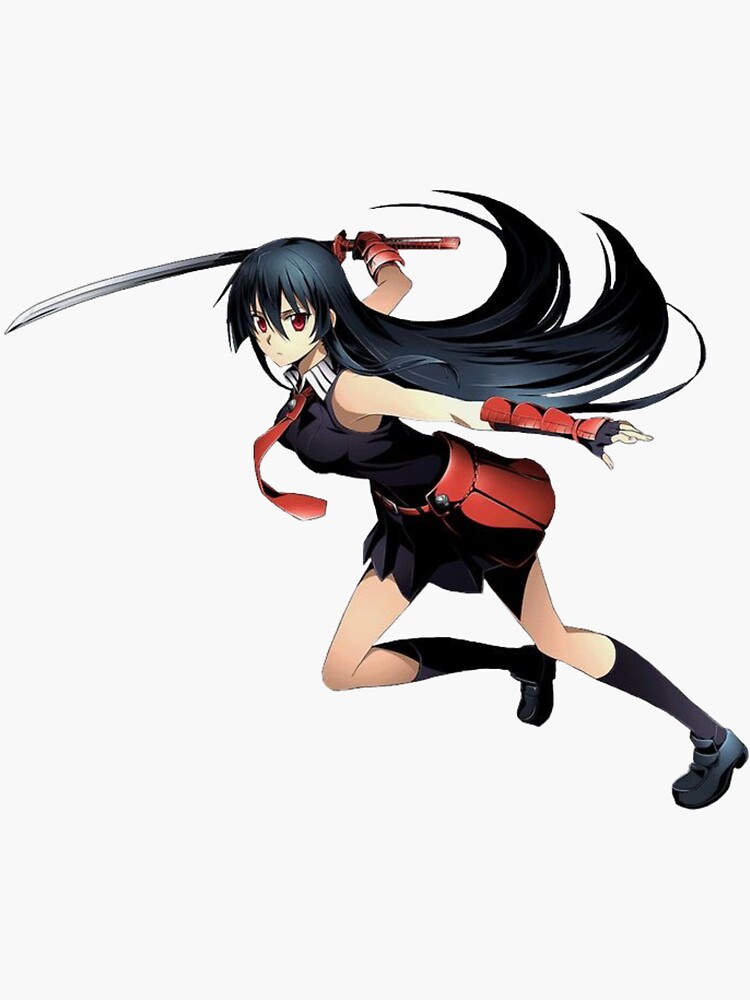 "Akame" Sticker for Sale by MyLuxuryBrand | Redbubble