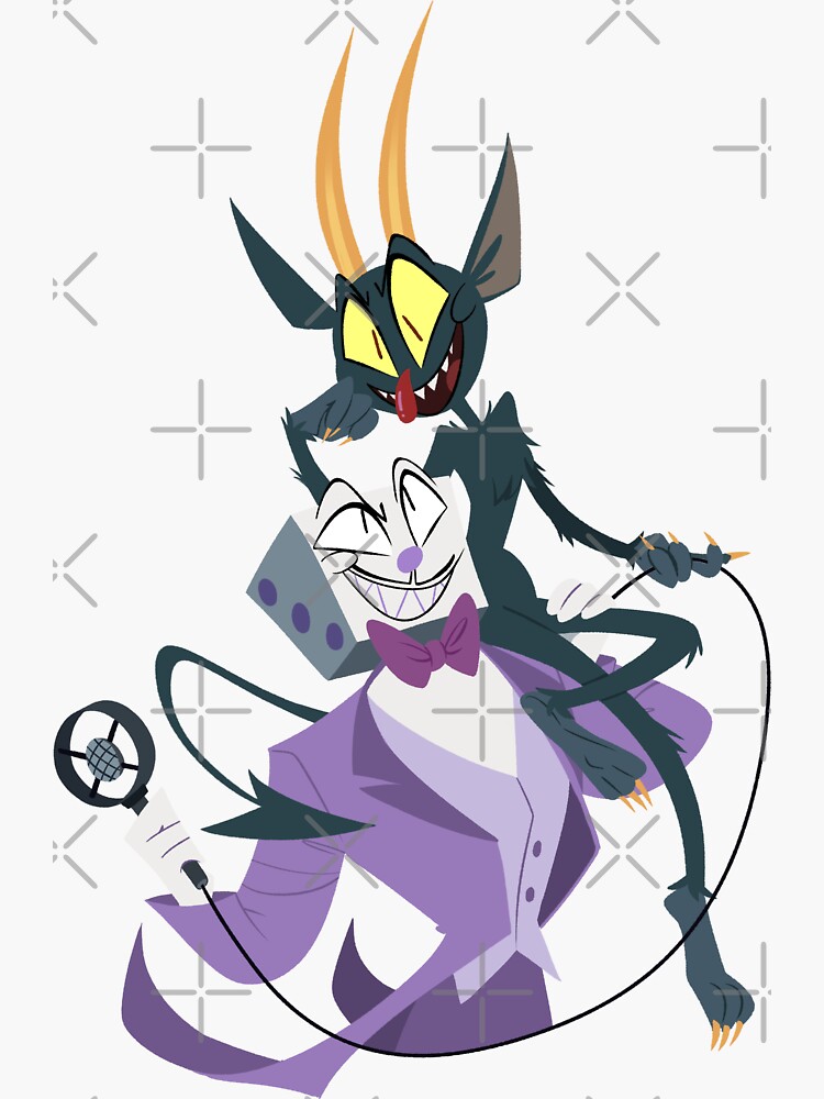 "Cuphead - Devil x King Dice" Sticker for Sale by -RotaS- | Redbubble