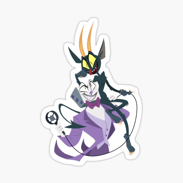 "Cuphead - Devil x King Dice" Sticker for Sale by -RotaS- | Redbubble