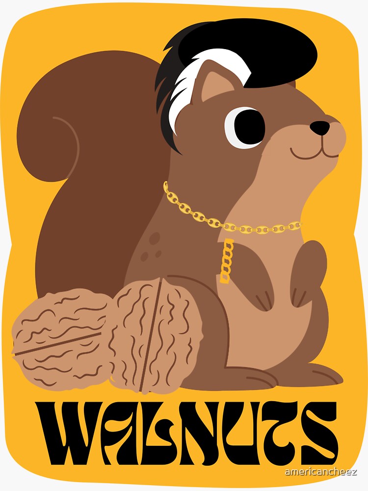 "Squirrel Boss" Sticker for Sale by americancheez | Redbubble