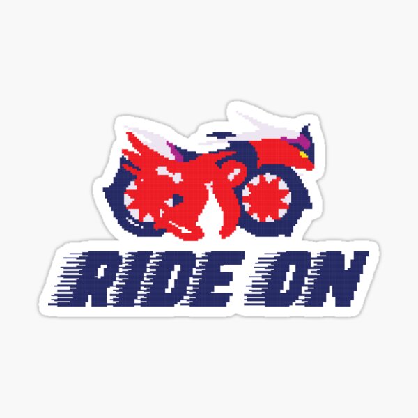"Koraidon Ride On" Sticker for Sale by fashiondropout | Redbubble