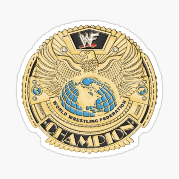 "World Heavyweight Championship Wrestling Belt" Sticker for Sale by ...