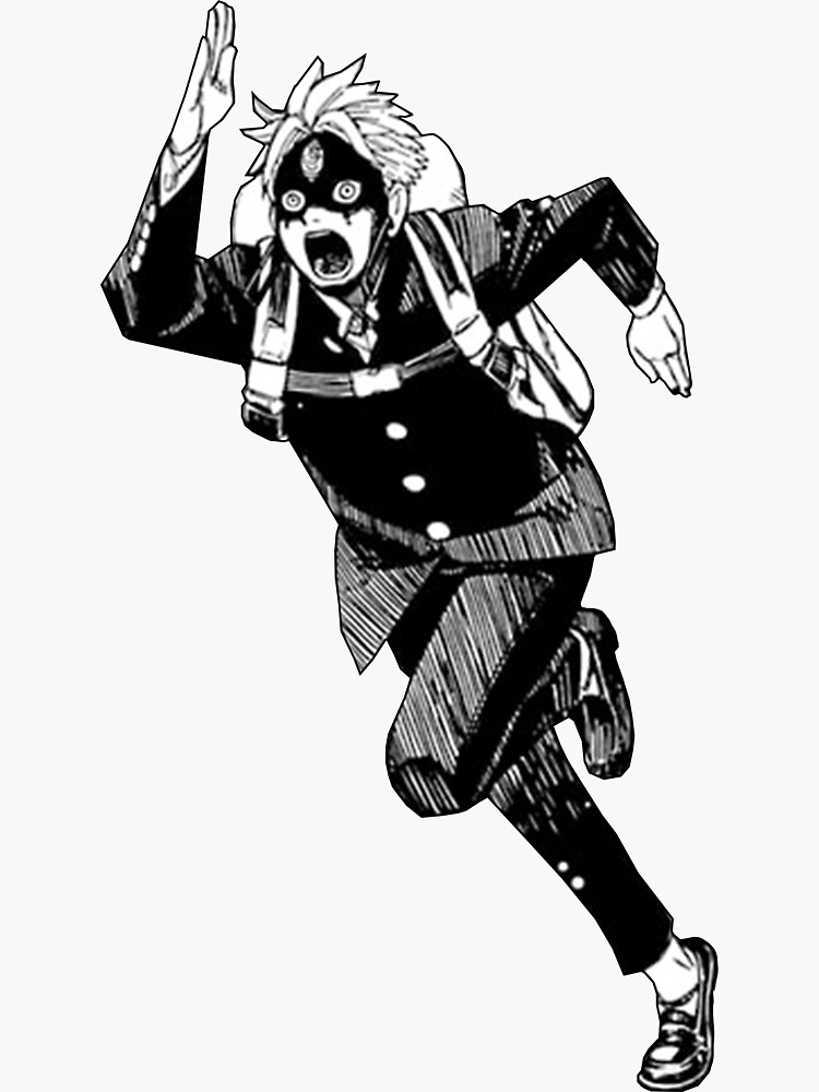 "Dandadan - Evil Eye running" Sticker for Sale by MangaDoctor | Redbubble