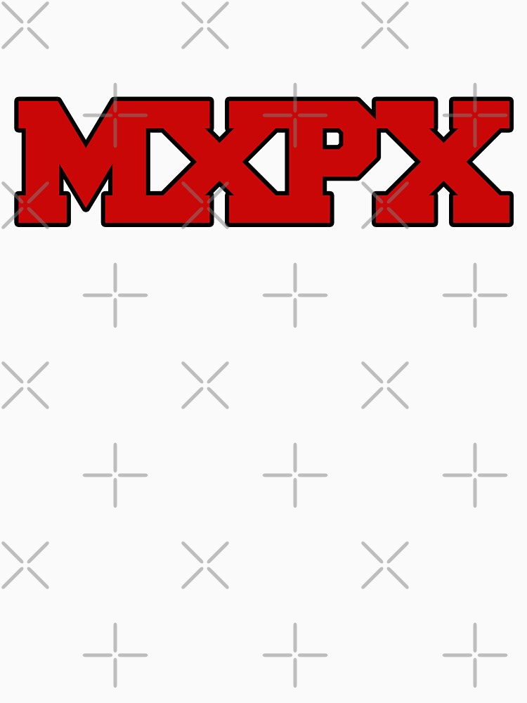 "Mxpx Merch MXPX Classic Logo" T-shirt for Sale by BenRyme | Redbubble ...
