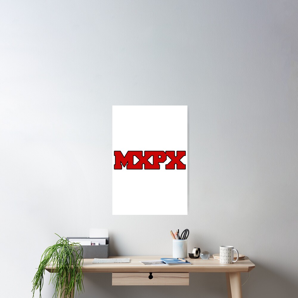 "Mxpx Merch MXPX Classic Logo" Poster for Sale by BenRyme | Redbubble