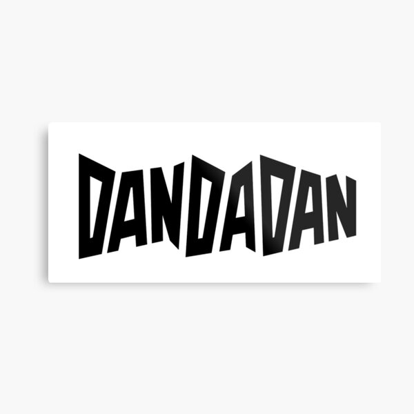 "Dandadan Logo" Metal Print for Sale by MangaDoctor | Redbubble