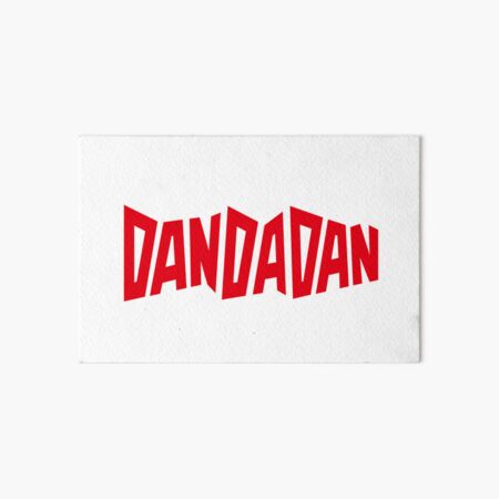 "Dandadan Logo Red" Art Board Print for Sale by MangaDoctor | Redbubble