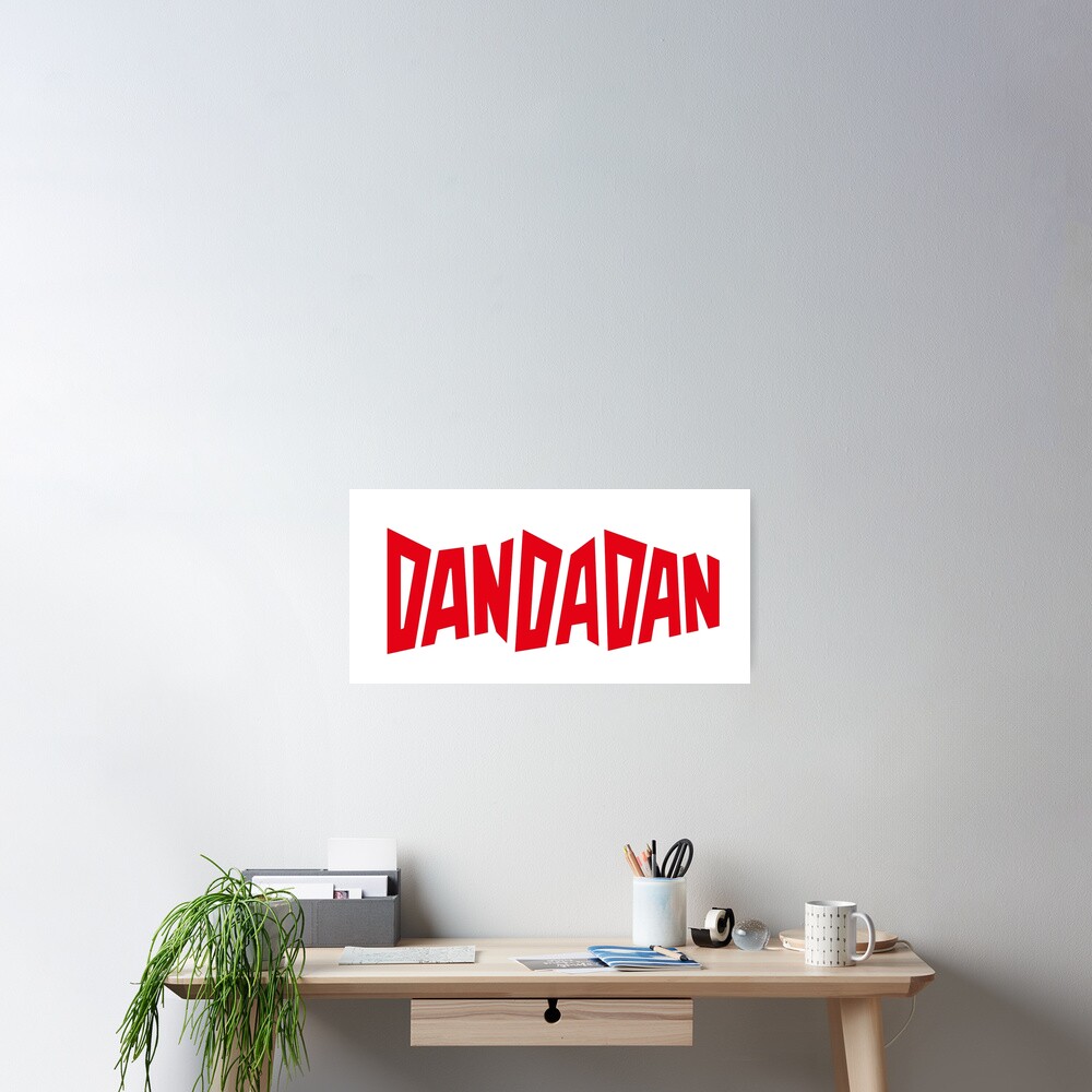 "Dandadan Logo Red" Poster for Sale by MangaDoctor | Redbubble