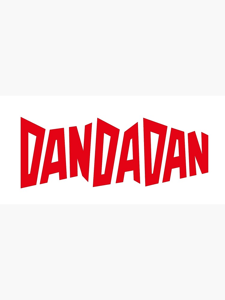 "Dandadan Logo Red" Art Print for Sale by MangaDoctor | Redbubble