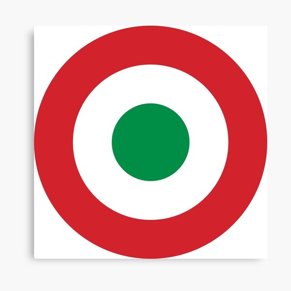 Italian Air Force Roundel Canvas Prints | Redbubble