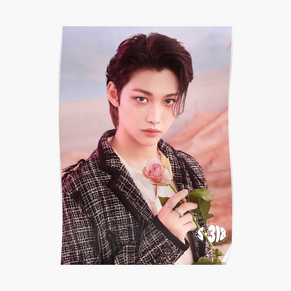 Póster «Lee Felix Maxident STRAY KIDS vallas publicitarias SKZ LOGO ...