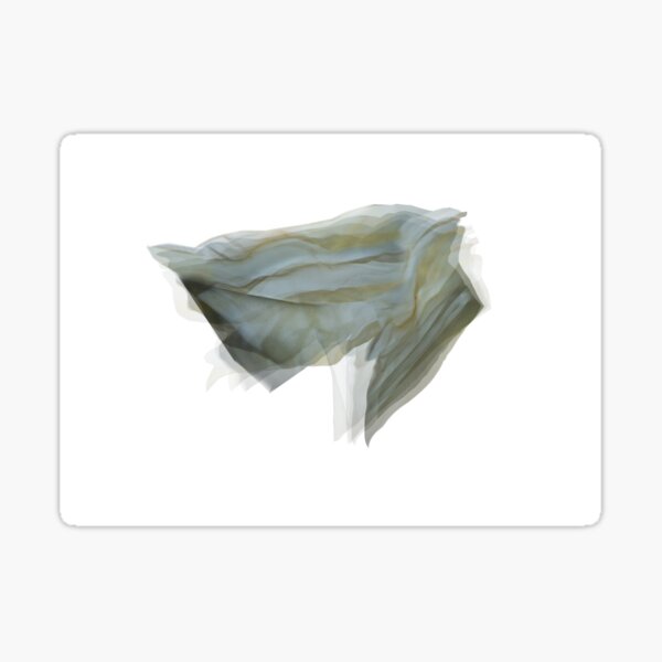 "Wearable architecture series #023 – Amorphous Mesh" Sticker for Sale ...