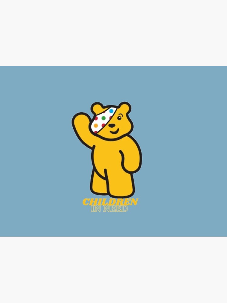 "Pudsey Bear Children in need" Poster for Sale by Halima-Malash | Redbubble