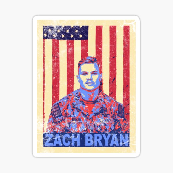 "Zach Bryan Flag Vintage" Sticker for Sale by ManJavaPride | Redbubble