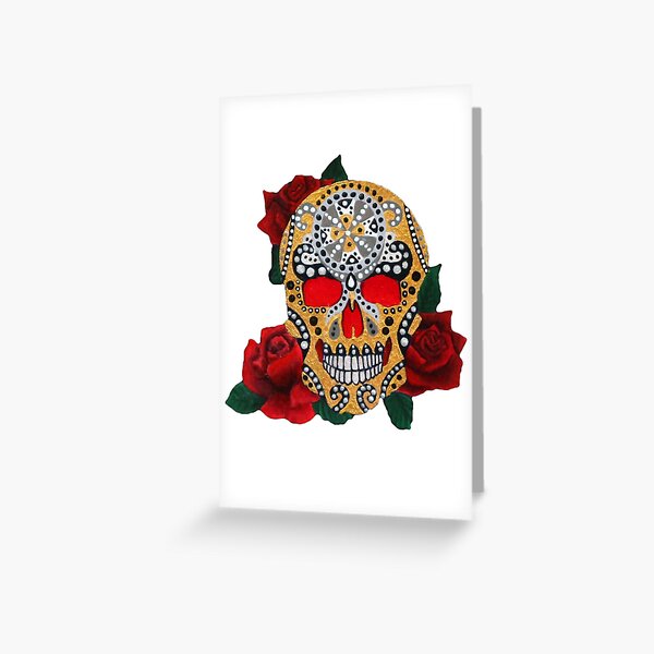 "Rose of Love | Love Skull | Tattoot Skulls | henna skull with Roses ...