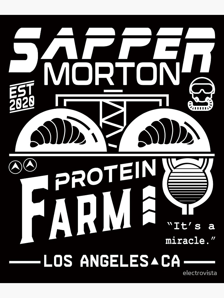 "Sapper Morton Protein Farm Nematode Nutrition" Poster for Sale by ...