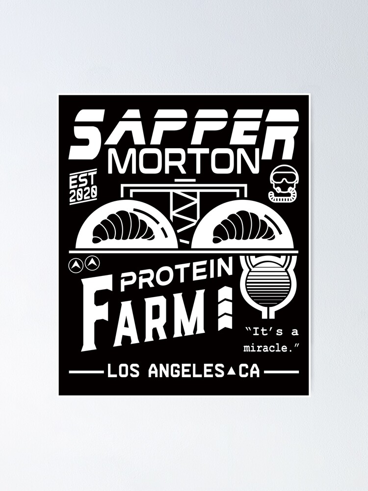 "Sapper Morton Protein Farm Nematode Nutrition" Poster for Sale by ...