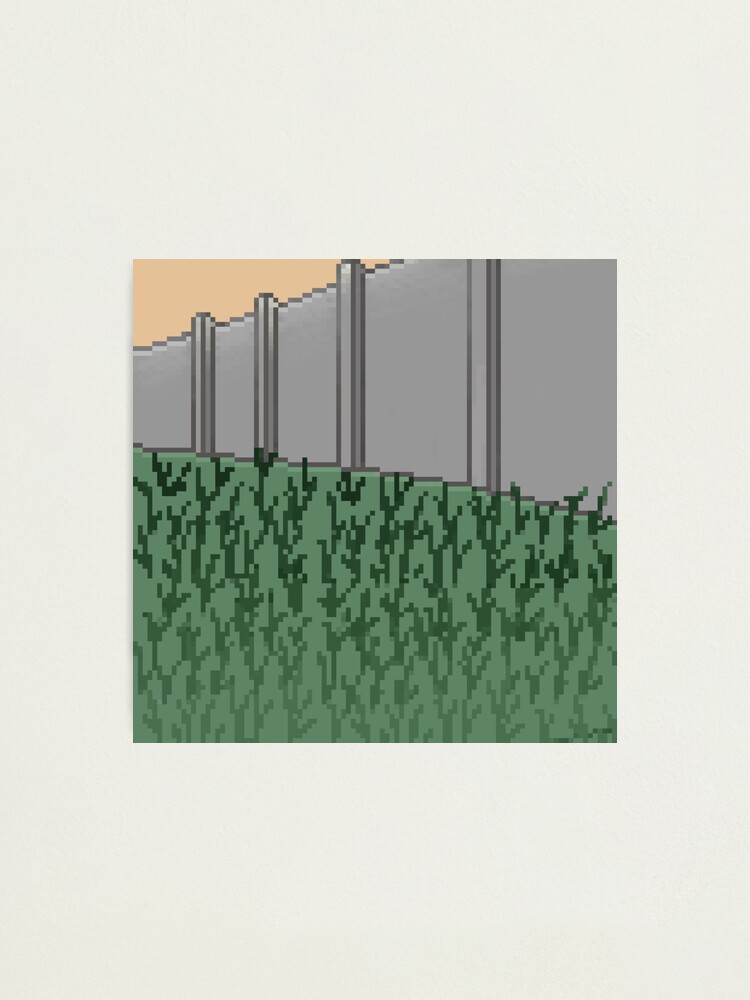 "Aot Wall Pixel Art" Photographic Print for Sale by Skinpedia | Redbubble