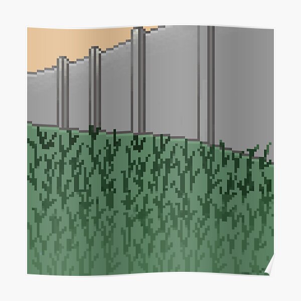 "Aot Wall Pixel Art" Poster for Sale by Skinpedia | Redbubble