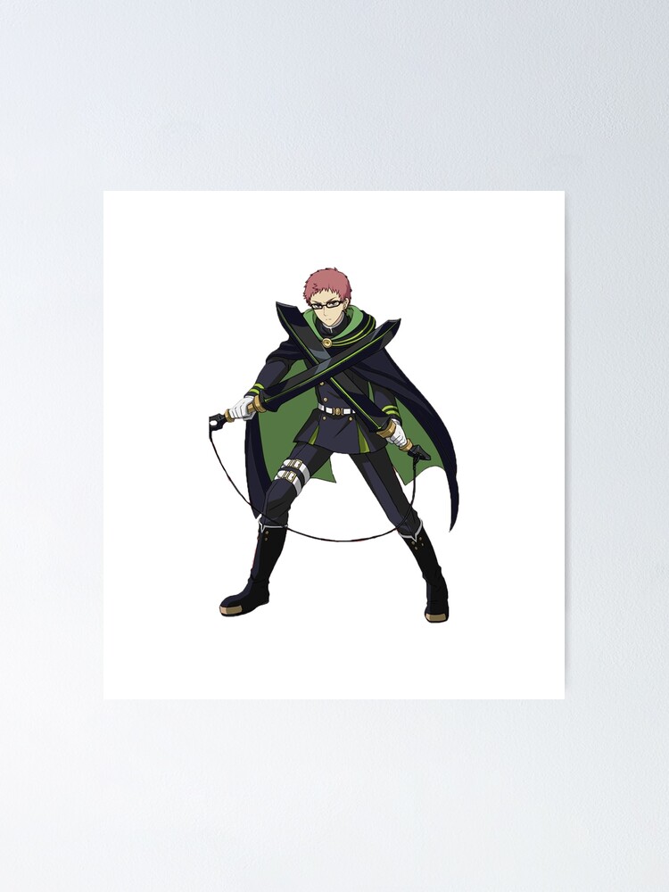 "shiho kimizuki - owari no seraph" Poster for Sale by MoEl-Art | Redbubble