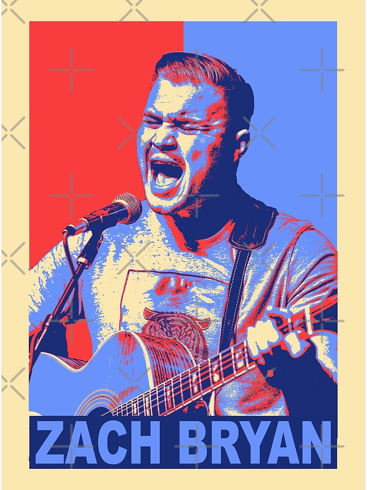 "Zach Bryan" Poster for Sale by ManJavaPride | Redbubble