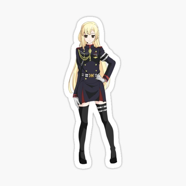Mitsuba Sangu Owari No Seraph Sticker For Sale By Moel Art Redbubble