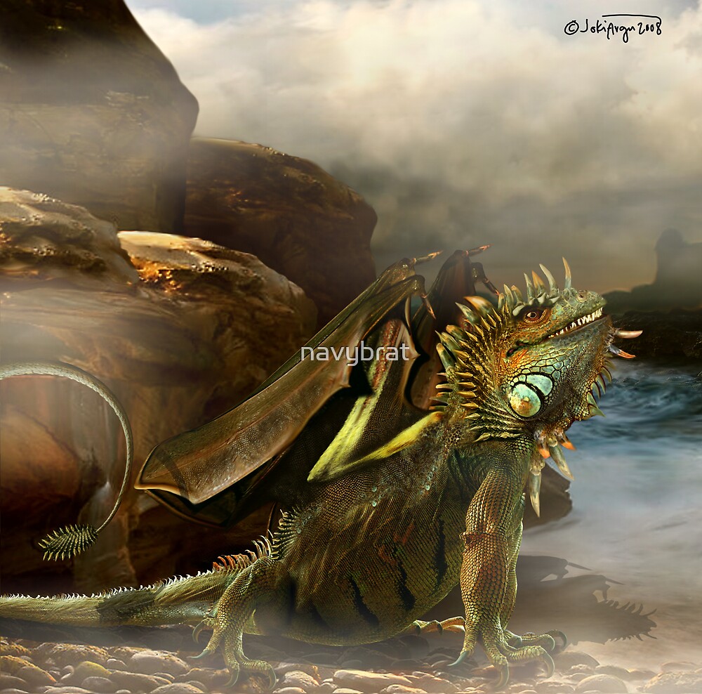 "puff the magic dragon" by navybrat | Redbubble