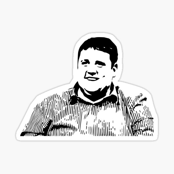 "Peter Kay" Sticker for Sale by designsmaster99 | Redbubble