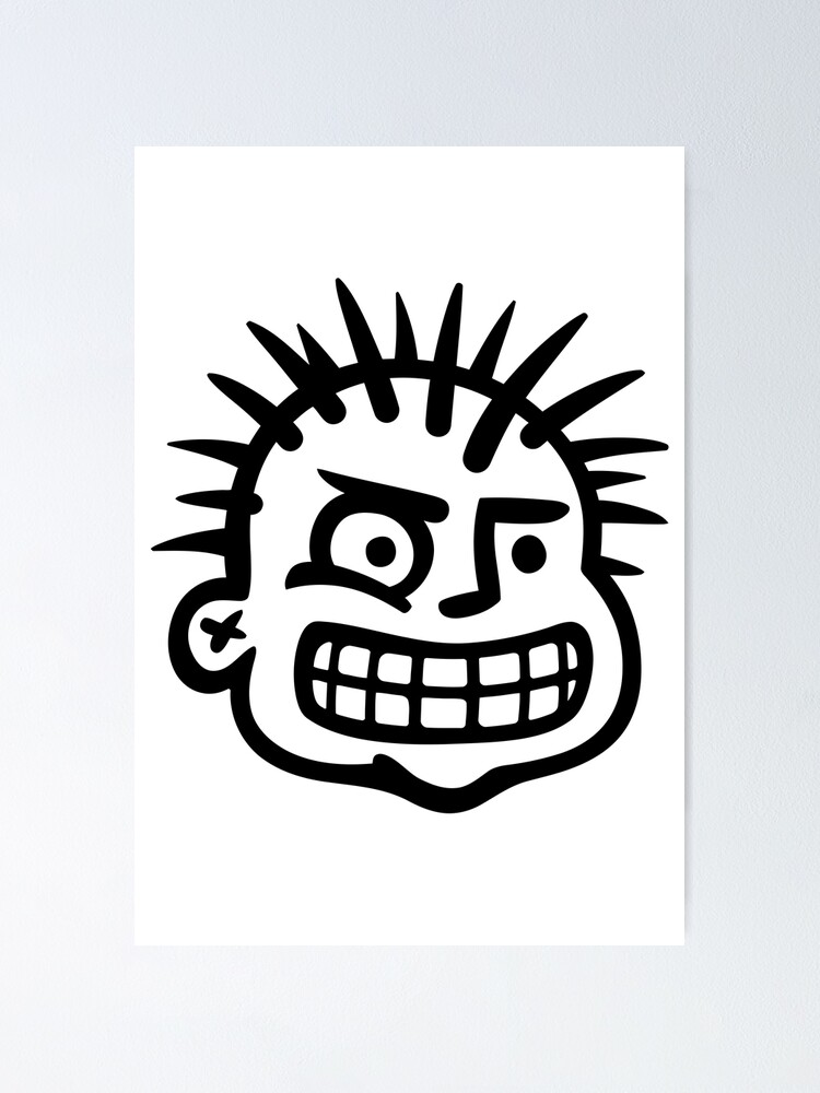 "Mxpx Merch MXPX Punk Head" Poster for Sale by BenRyme | Redbubble