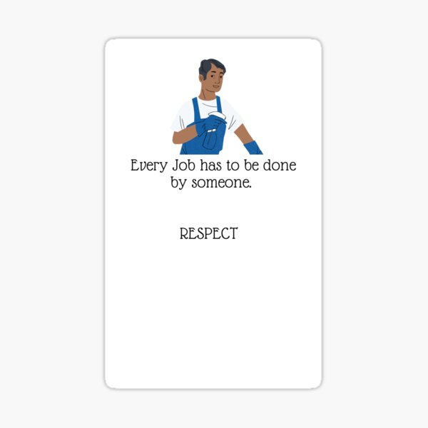 "Respect" Sticker for Sale by VaultArt | Redbubble