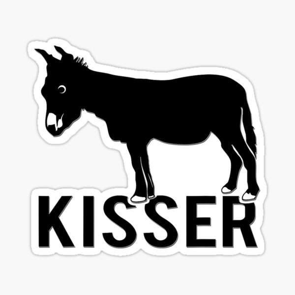 Ass Kisser Sticker For Sale By Clotumereroof Redbubble