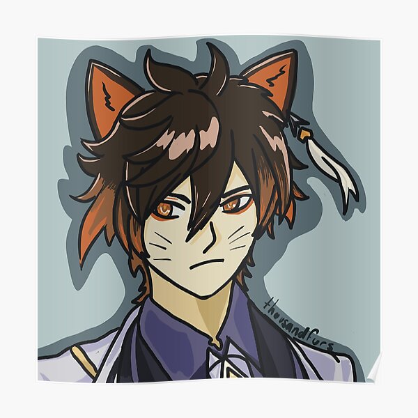 "Catboy Zhong Li" Poster for Sale by Thousandfurs | Redbubble