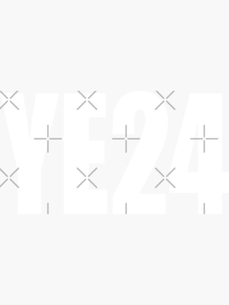 "Ye24 Merch Ye 24 Logo" Sticker for Sale by BenRyme | Redbubble