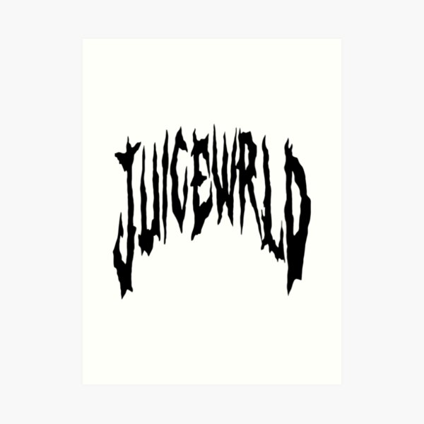 "Juice Wrld Merch Juice Wrld Tour" Art Print for Sale by BenRyme ...