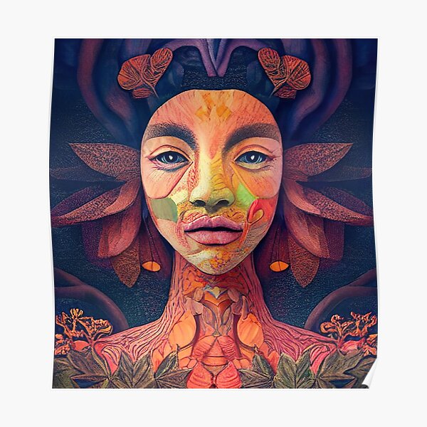 "African Earth Goddess (Earth Fairy)" Poster for Sale by JungleMagic ...