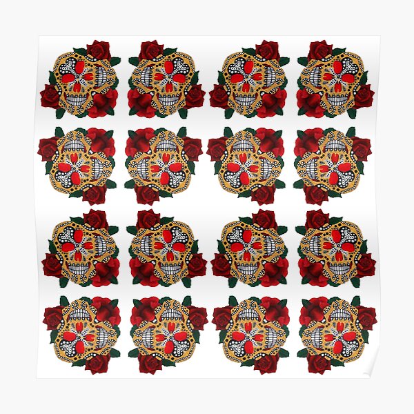 "Magic Psychedelic Death Skull 2 | mirror passion LSD skull boss ...