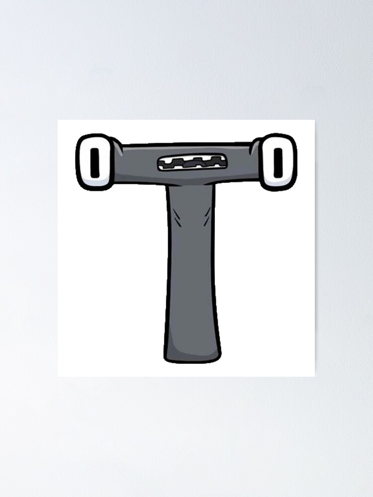 "ALPHABET LORE T" Poster for Sale by Totkisha1 | Redbubble