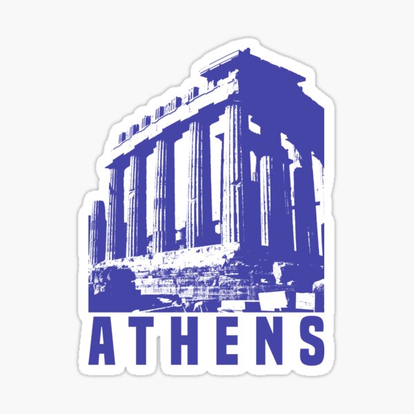 "Acropolis Athens" Sticker for Sale by denvector | Redbubble