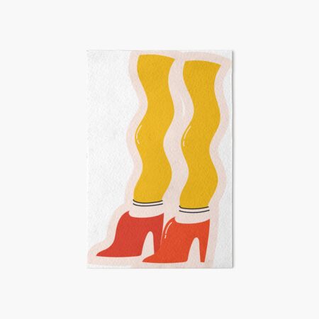 "Wobble legs, legs, high heels, wiggle legs, shaky legs" Art Board ...