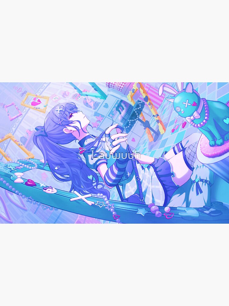 "Mafuyu Asahina" Sticker by Lauwuuh | Redbubble