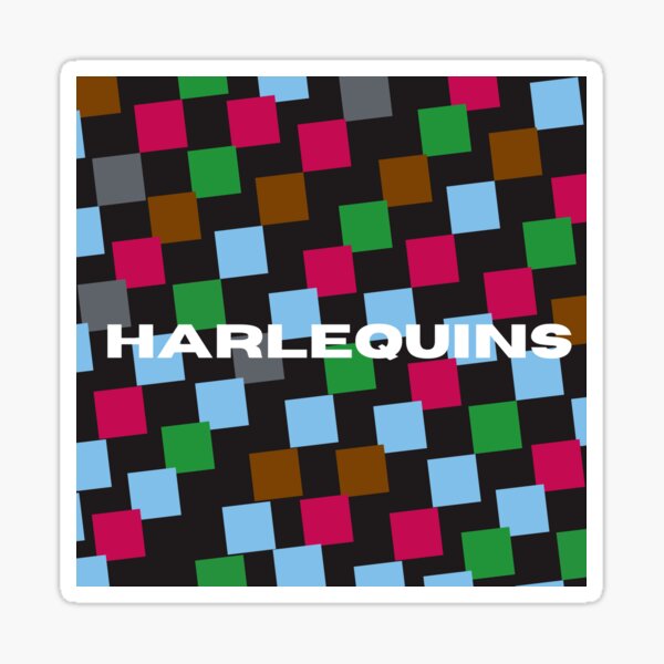 "Harlequins Rugby" Sticker for Sale by omega302 | Redbubble