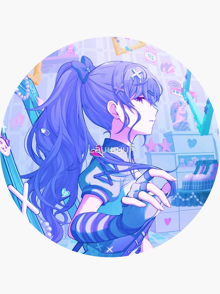 "Asahina Mafuyu" Sticker by Lauwuuh | Redbubble
